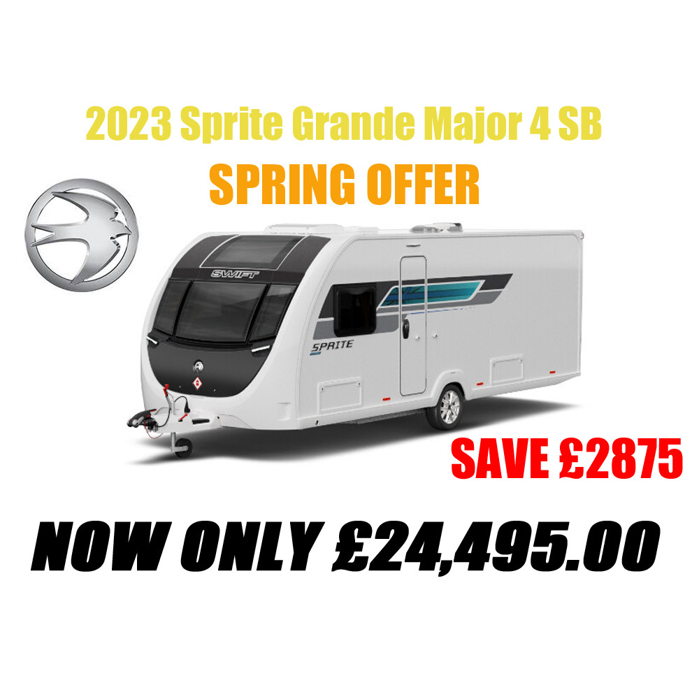 2023 Sprite Grande Major 4 SB For Sale - Homestead Caravans